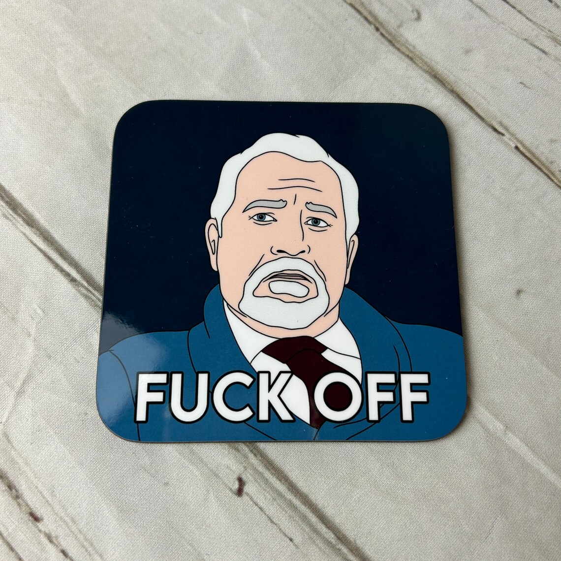 Succession Logan/kendall/roman/shiv/tom/greg/gerri Coasters 9x9cm - Etsy