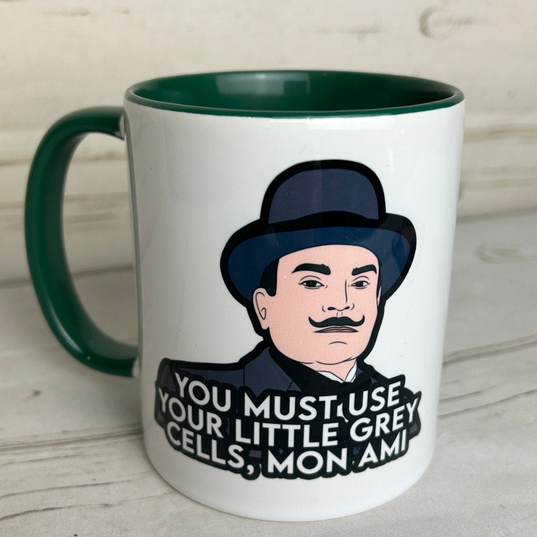 Hercule Poirot Mug - Etsy UK