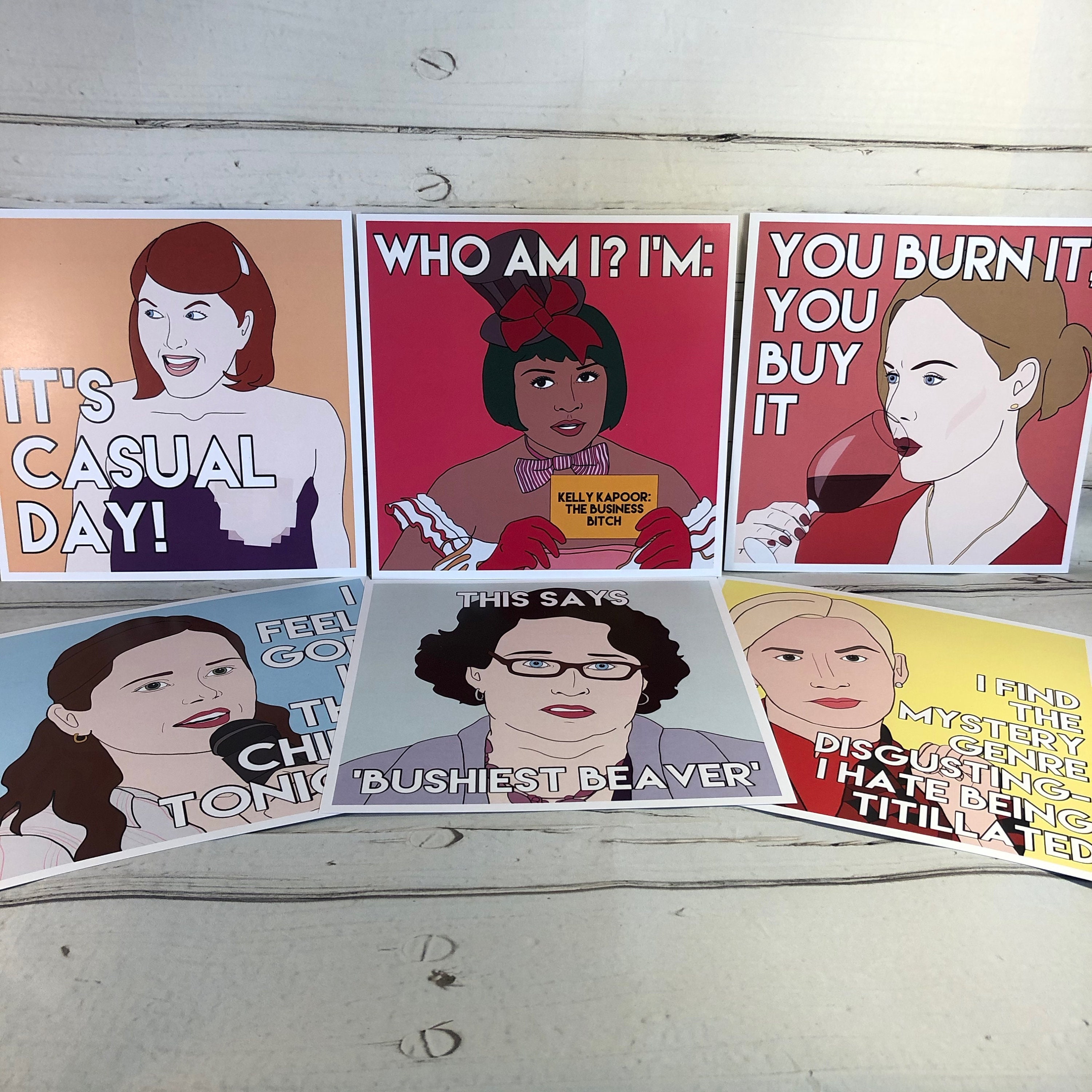 Meredith Palmer The Office Art Print/Illustration | Etsy