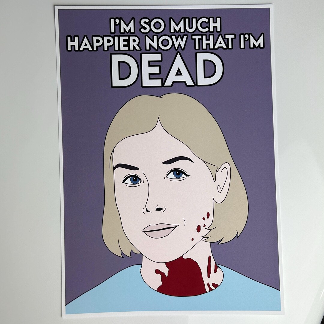 Amy Dunne Gone Girl Art Print/illustration - Etsy