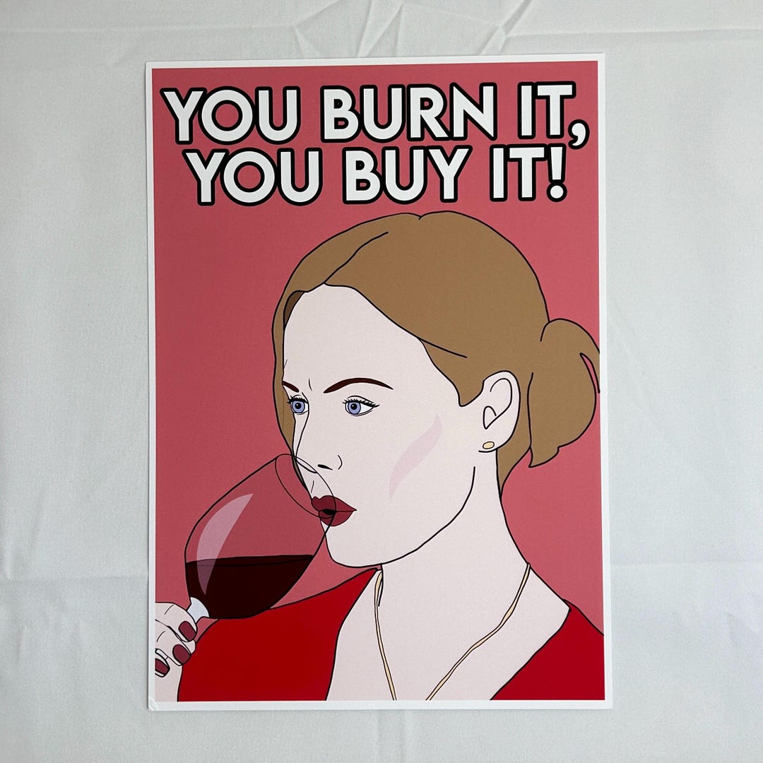 Jan Levinson the Office Art Print/illustration - Etsy