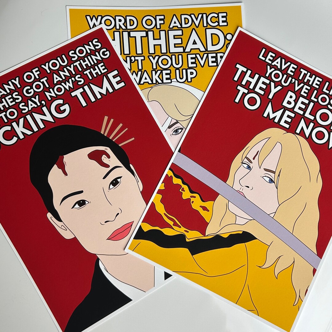 Kill Bill Art Prints/illustrations - Etsy