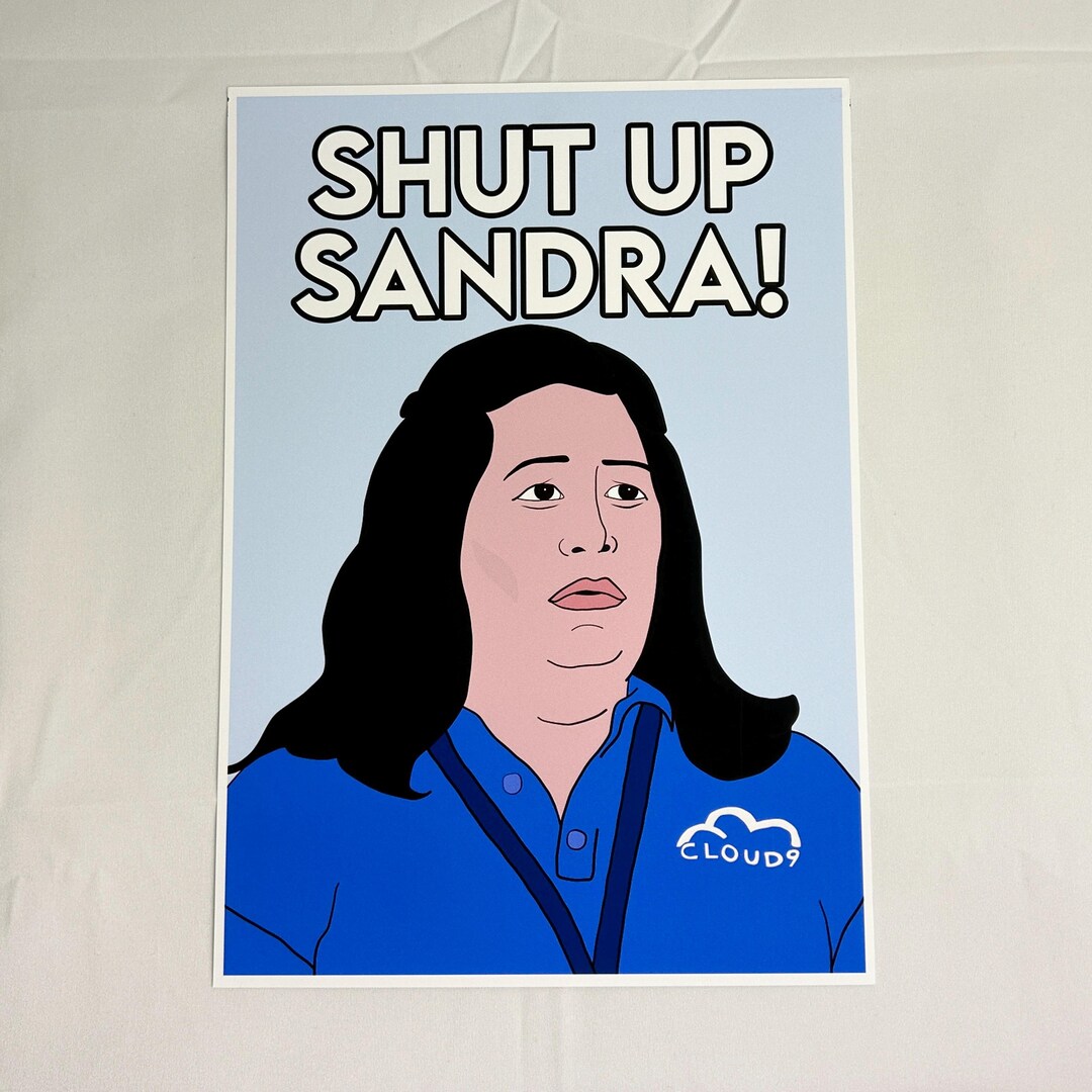 Sandra Superstore Art Print/illustration - Etsy