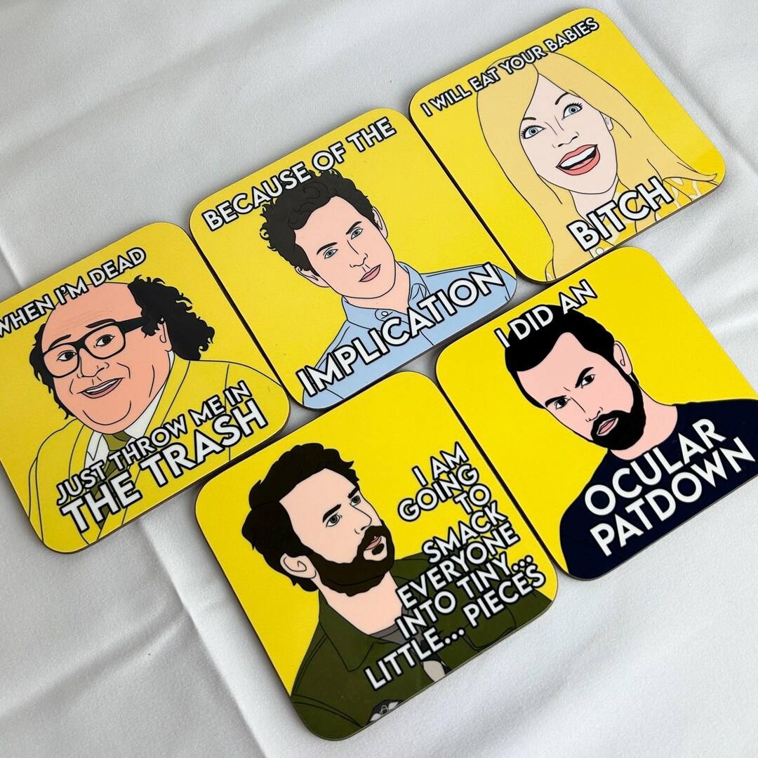 IASIP Coasters 9x9cm - Etsy