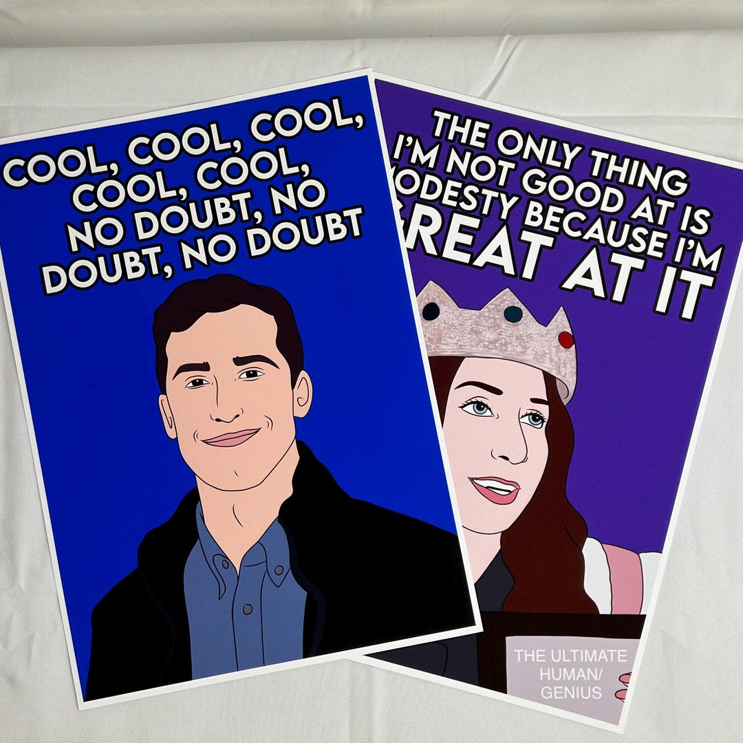 Brooklyn 99 Art Prints/illustrations - Etsy