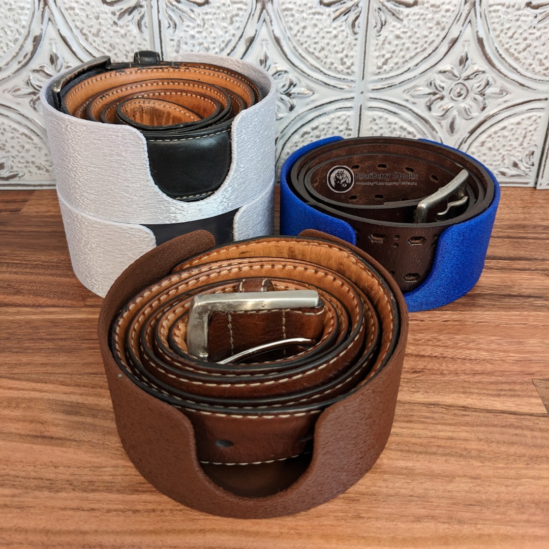 3D Printed Belt Holder | Belt Storage | Closet Organization | Clothing ...