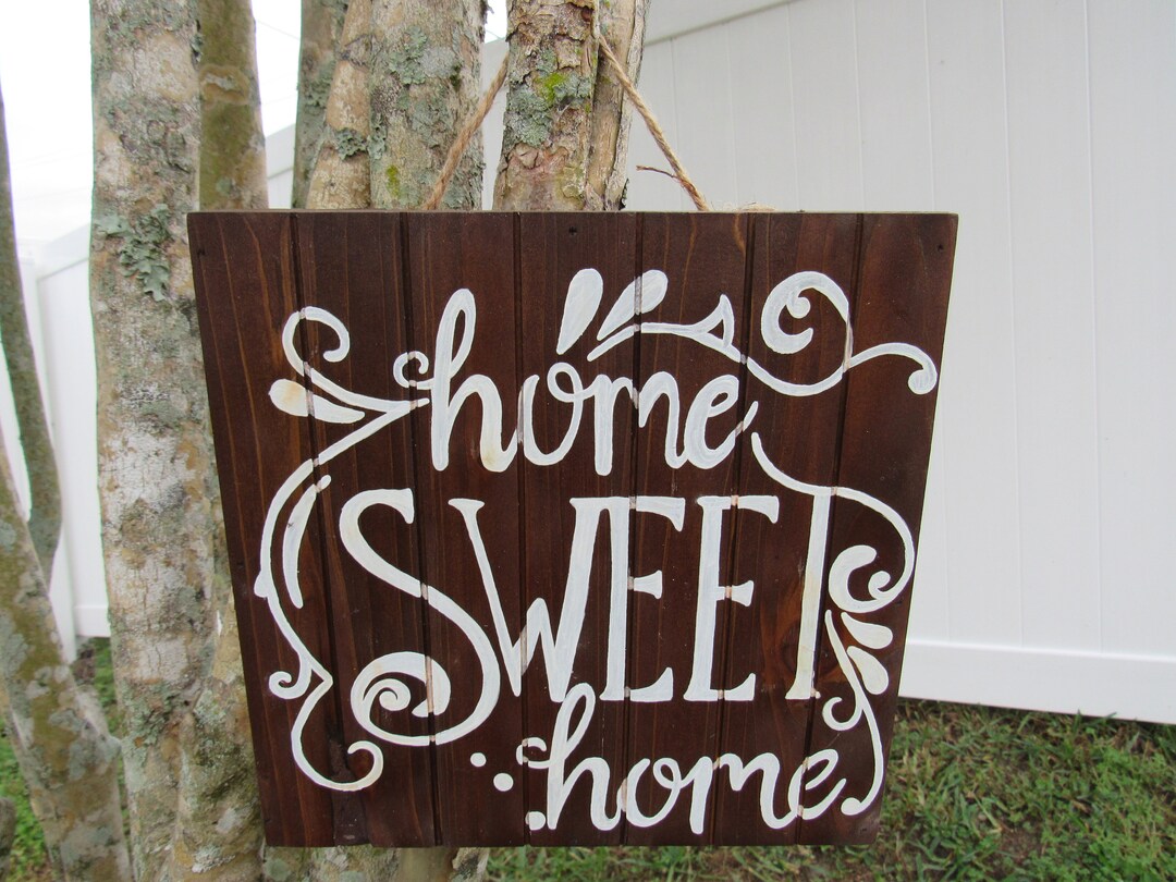 Home Sweet Home Sign - Etsy