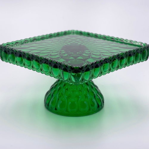 Mosser Cake Stand 10 Inch Wide Cake Plate Choice Of Color And Etsy