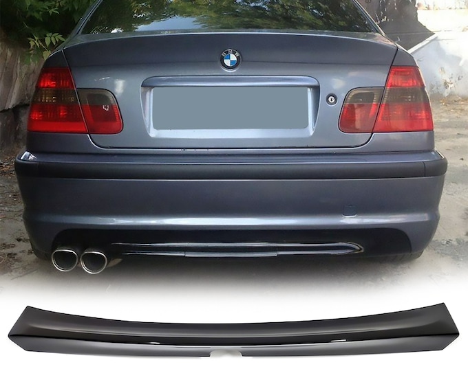 Bmw E46 CSL Front Lip Spoiler MSPORT Bumper Splitter Best Fit Csl ...