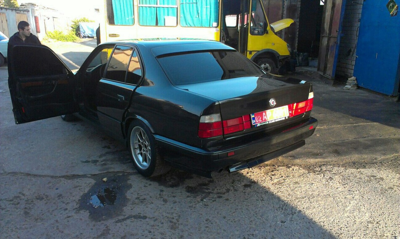 BMW E34 5 Series 19871996 Rear Roof Spoiler Rear Window Lip Top Spoiler ...