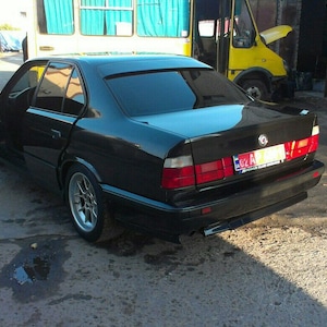 BMW E34 5 Series 1987–1996 Rear Roof Spoiler Rear Window Lip Top ...