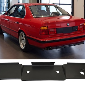BMW E34 Rear Licence Plate Filler EURO Rear Number Frame License Plate ...