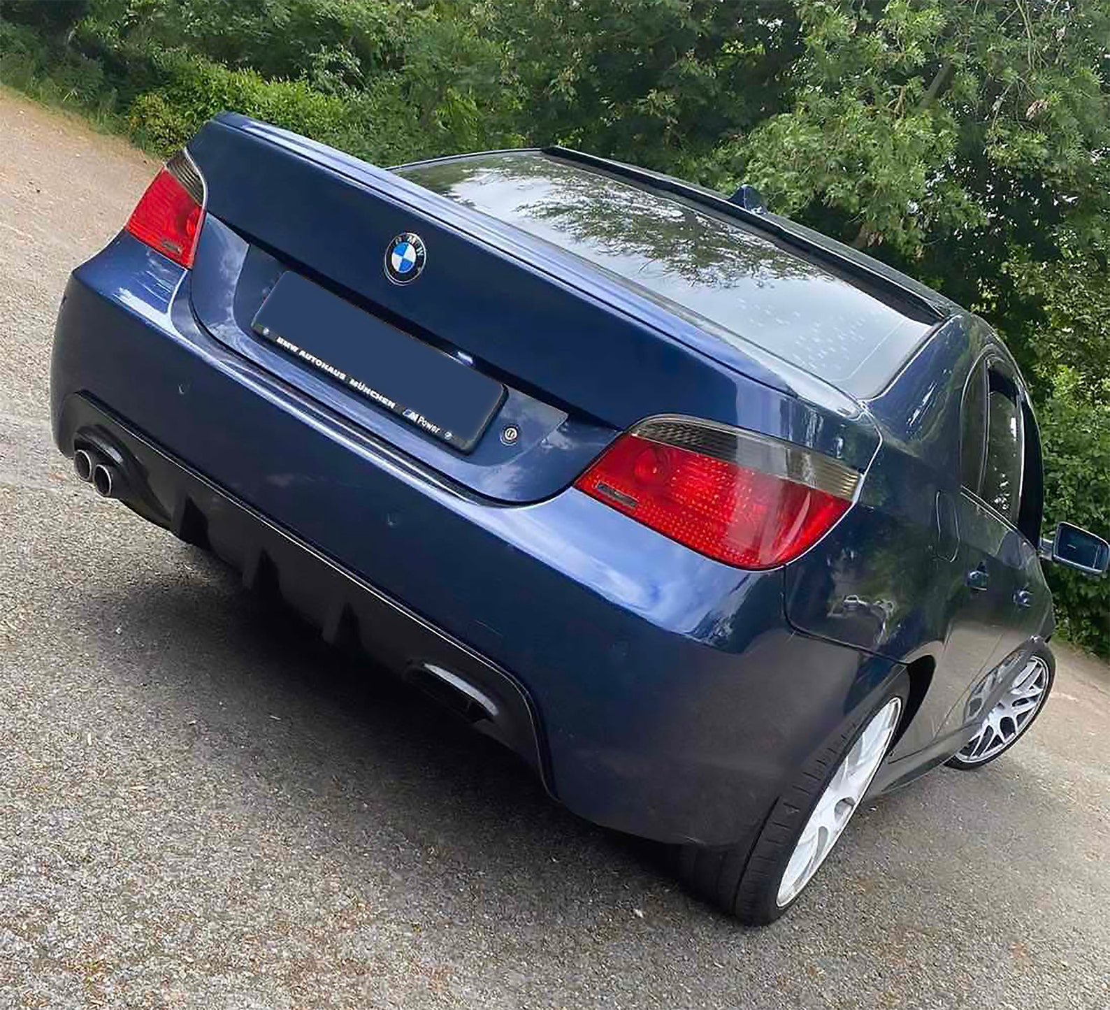 BMW E60 M PACK or M Tech Rear Bumper Diffuser Splitter Lip Two - Etsy