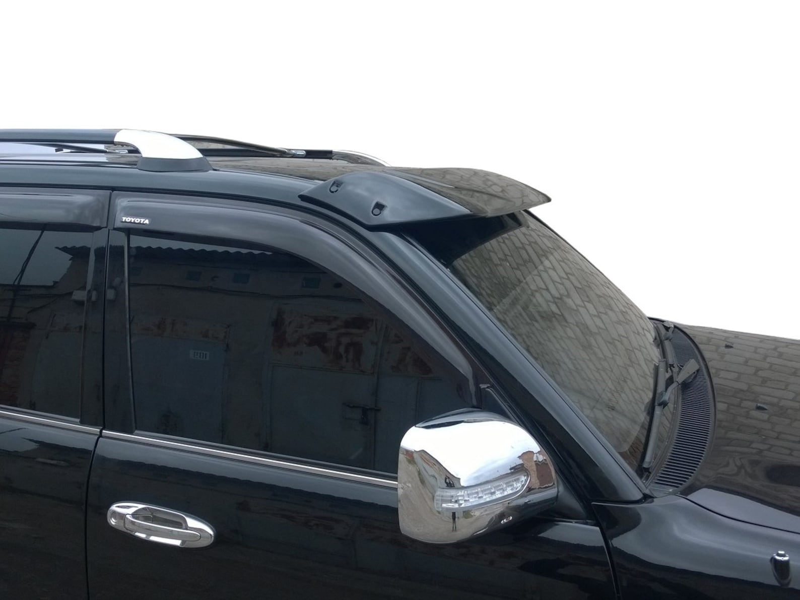 Toyota Land Cruiser 100 Front Window Roof Spoiler Wing Tuning ...