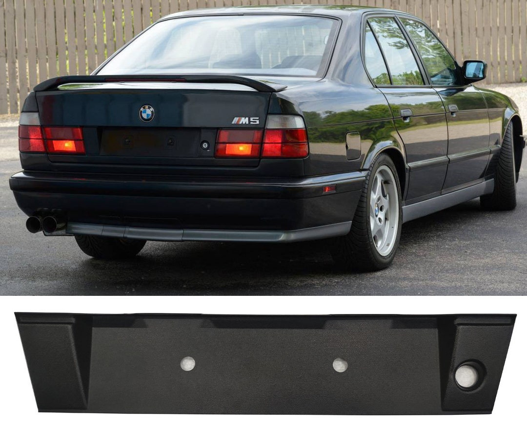BMW E34 License Plate Base Rear License Frame License Plate Mount 3M - Etsy