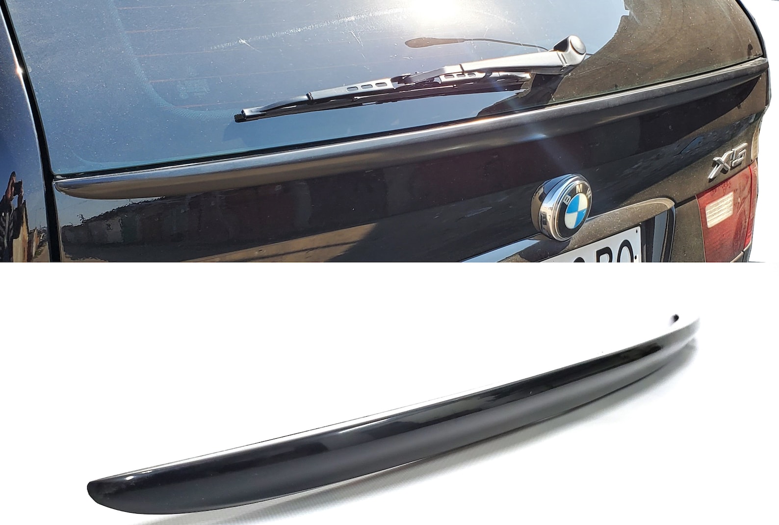 BMW X5 E53 Rear Spoiler Under Window Trunk Middle Spoiler 1999 - Etsy ...