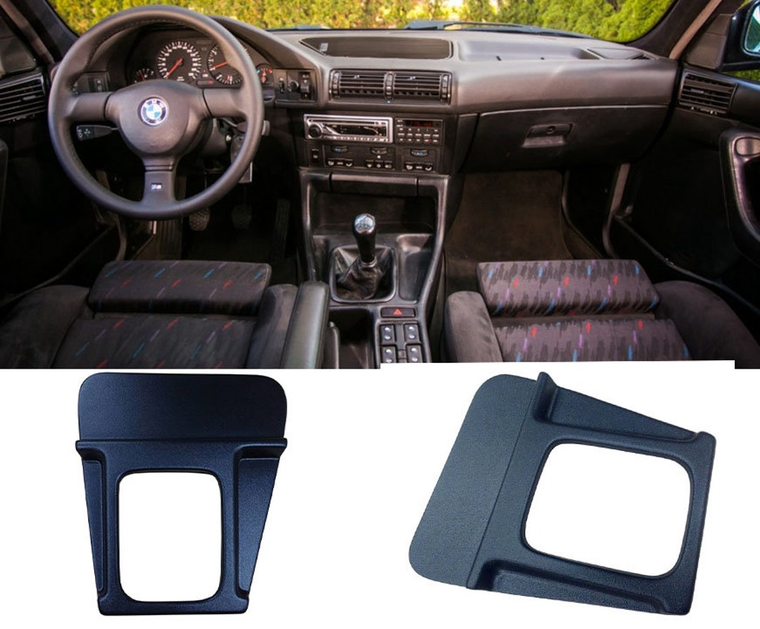 Centre Console Shift Surround Trim Panel Interior ABS Plastic Texture Fit for BMW E34 M5 525i ...
