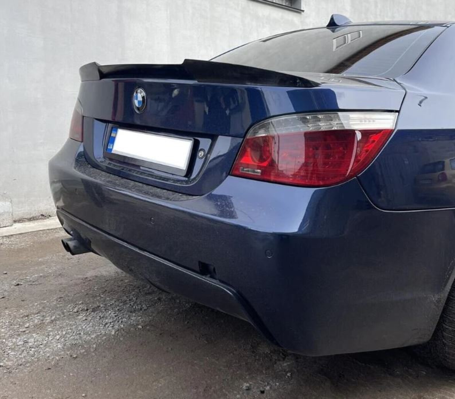 BMW E60 M4 Style Rear Spoiler Trunk Wing for 5 Series 525i 528i 530i ...