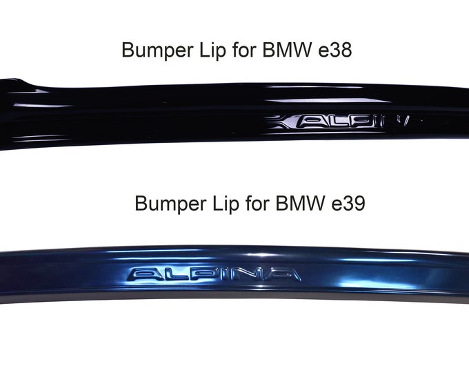 Bmw E39 Alpina Style Front Bumper Lip Spoiler for Bumpers Tuninig 2001 ...