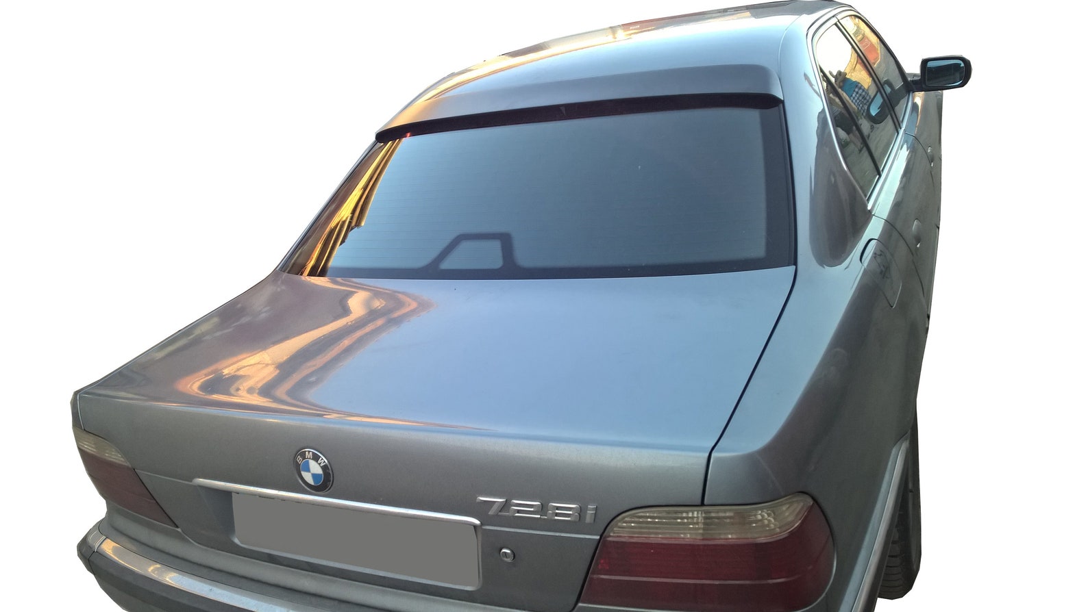 BMW E38 Sedan Rear Window Sun Guard Roof Extension Spoiler - Etsy