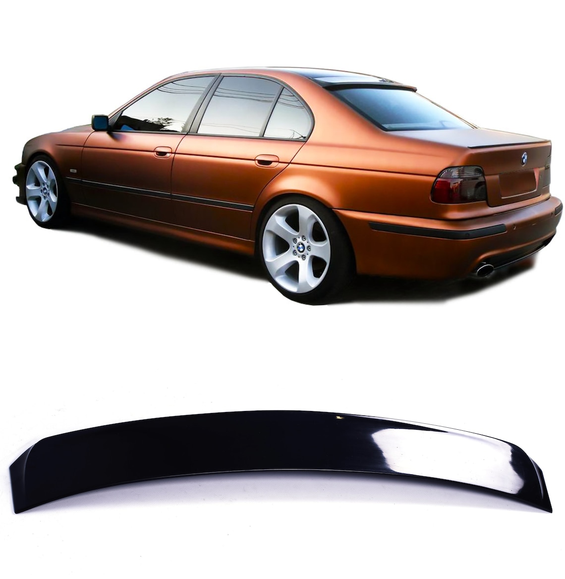 Rear Window Spoiler BMW E39 Rear Visor Spoiler E39 1995-2004 | Etsy