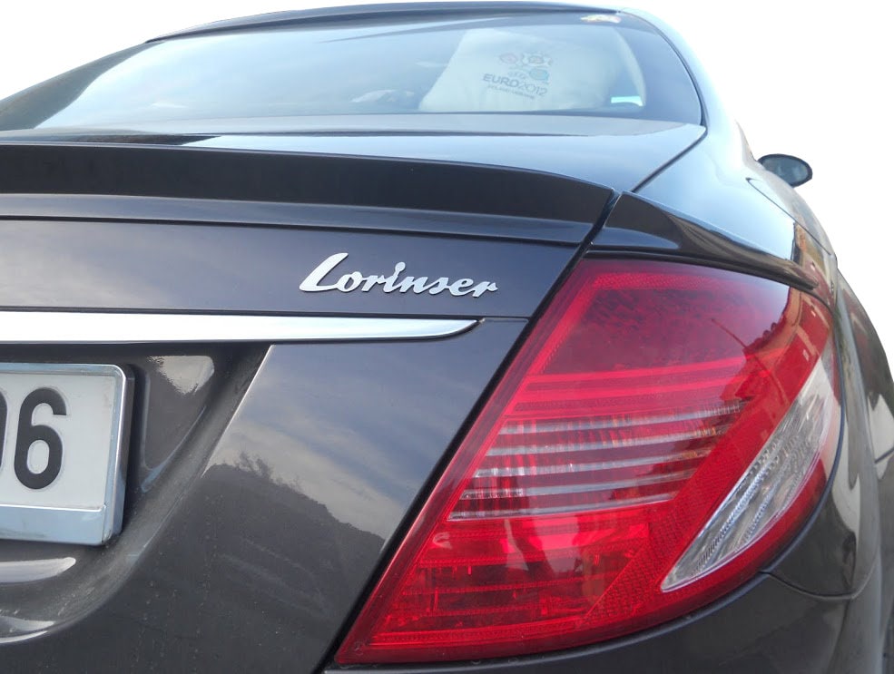 Gloss Black Trunk Spoiler Wing Compatible With Mercedes C216 - Etsy