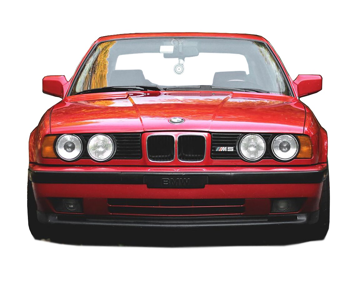 BMW E34 520 525 535 540 1987—1996 Front Lip Spoiler Bumper Dad Splitter ...