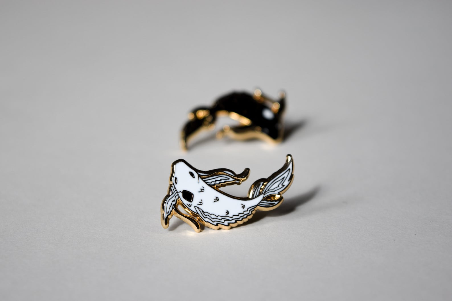 Tui and La Pin Set Spirit Fish Pin ATLA Pin Avatar Pin Yin - Etsy