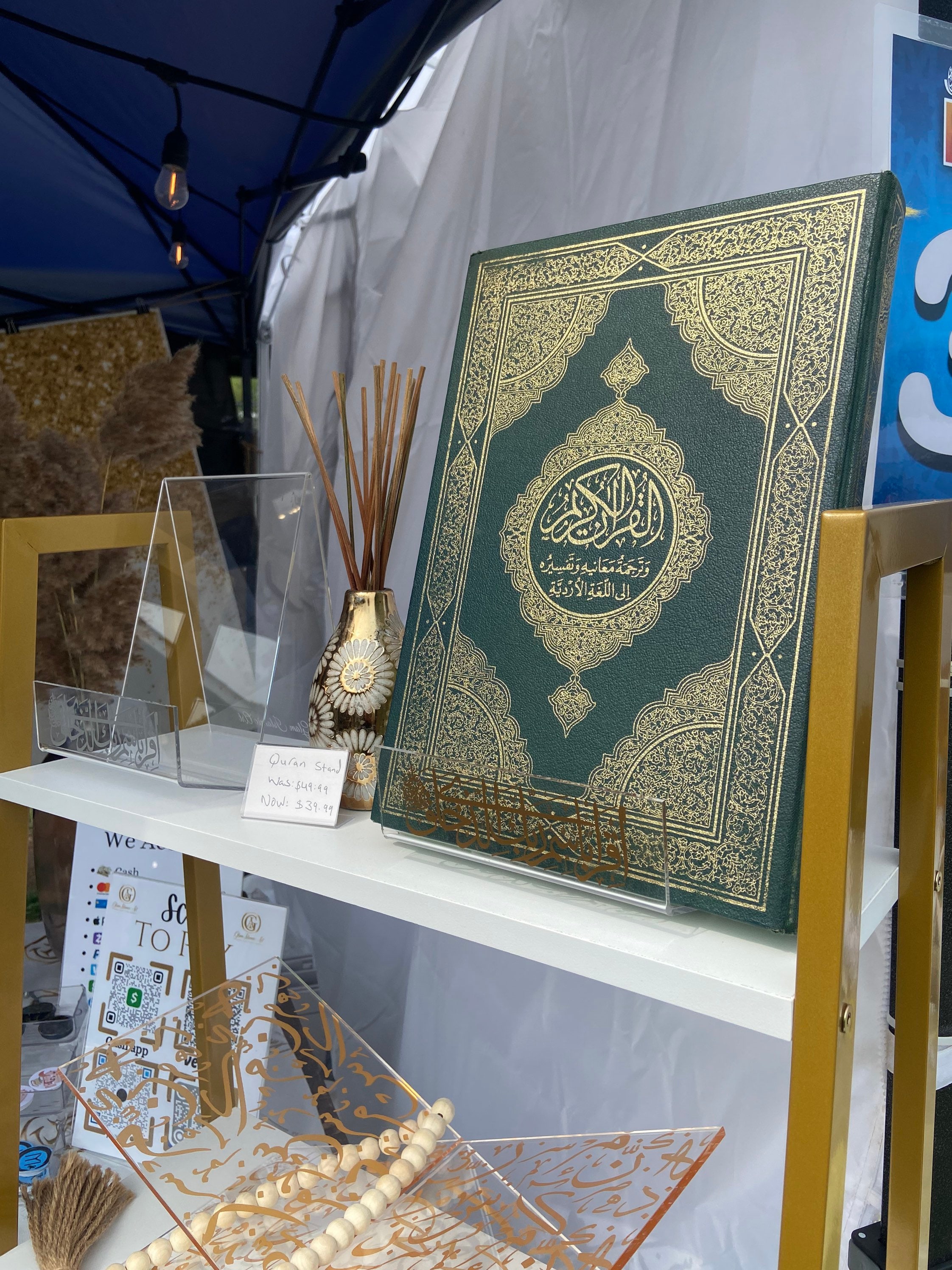 Modern Quran Book Stand. Gold Book Stand. Modern Book Shelf. - Etsy