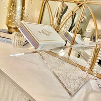 Acrylic Quran Stand With Quran - Etsy