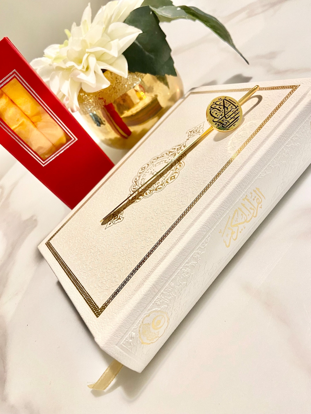 Gold Quran-ul-kareem Bookmark. Arabic Quran Book Mark. Gift for Ramadan ...