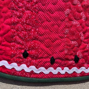 Watermelon Table Mat Watermelon Table Topper Quilted - Etsy