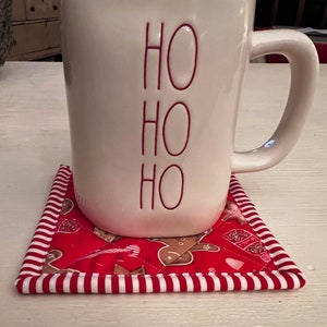 Gingerbread Table Runner/topper Set, Quilted Gingerbread Table Topper ...