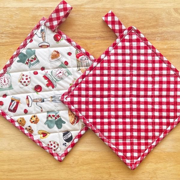 Quilted Pot Holders - Etsy