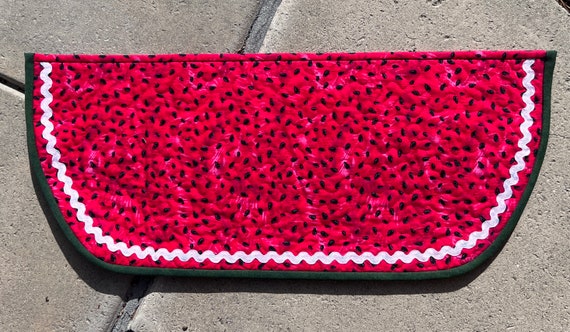 Watermelon Table Runner Watermelon Table Topper Handmade | Etsy