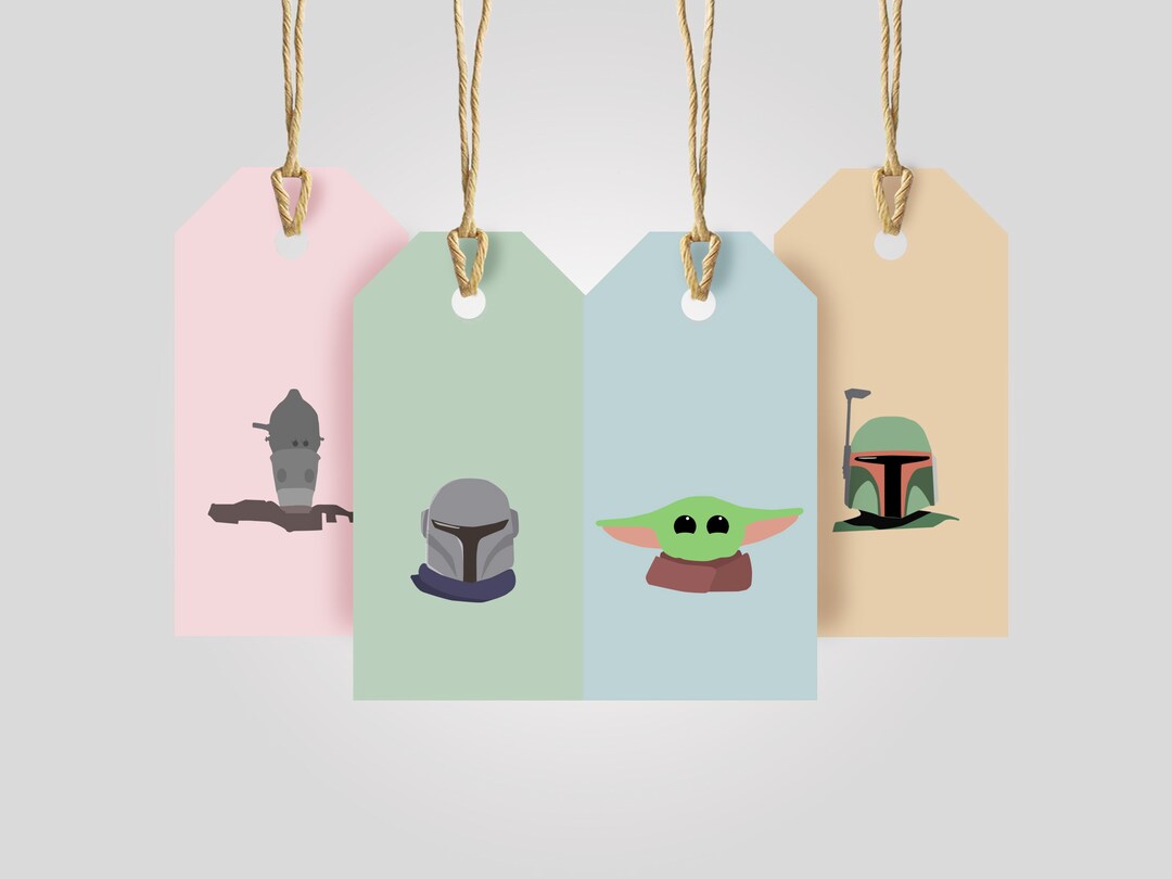 Star Battles Printable Gift Tag DIY Instant Download - Etsy