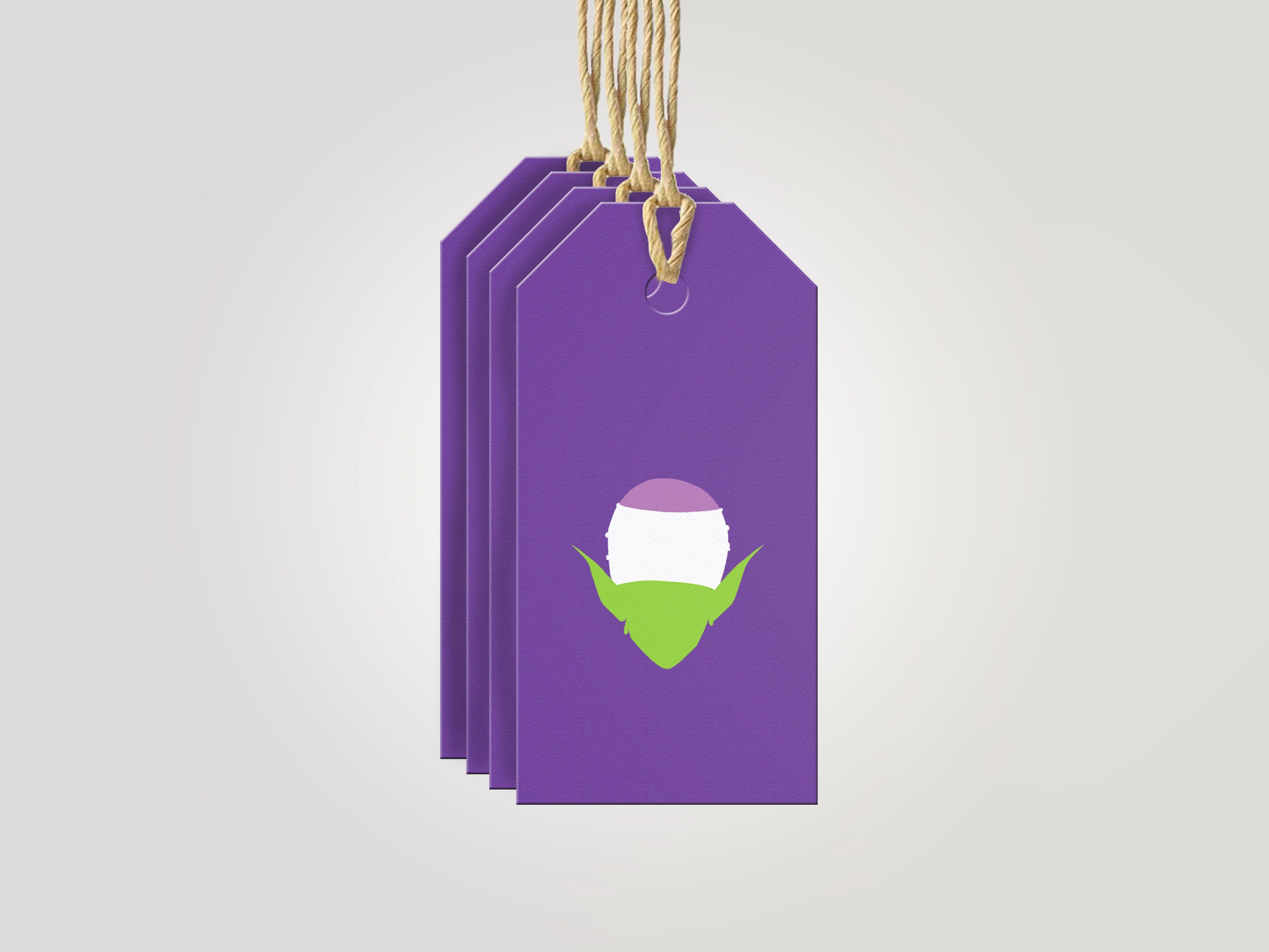 Dragon Fighter Z Printable Gift Tag DIY Instant Download - Etsy