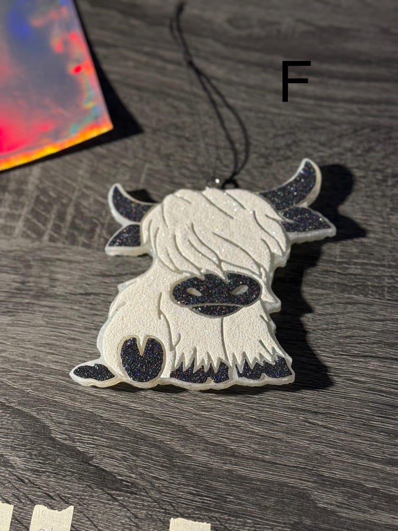 Highland Cow Car Freshies - Etsy