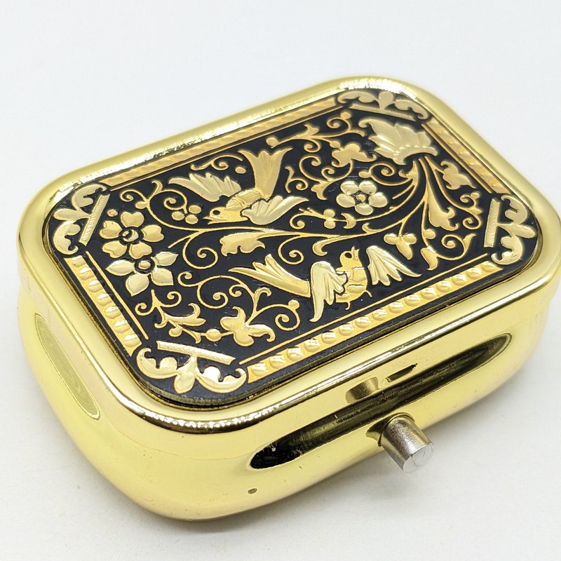 Antique Pill Box - Etsy
