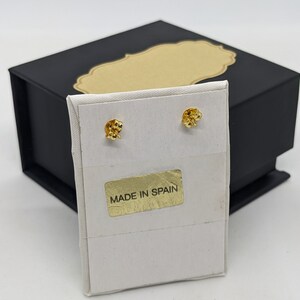 24K Gold & Steel Spanish Long Drop Earrings Elegant and Sophisticated ...