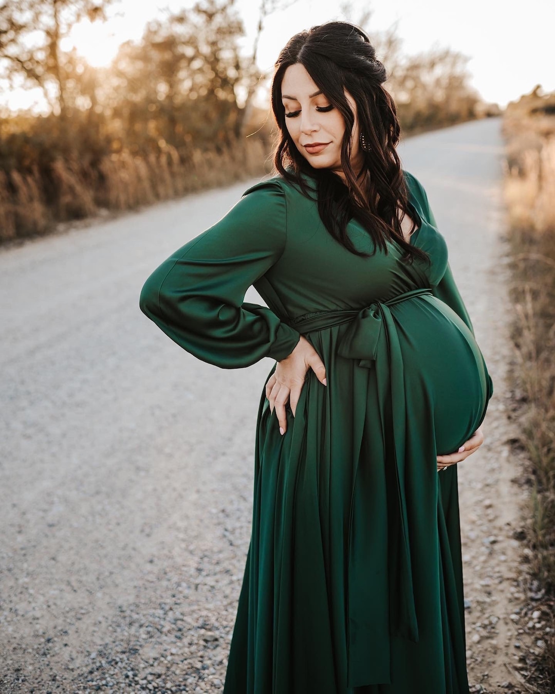 Maternity Dress for Photo Shoot Maternity Gown Maternity Dress - Etsy UK