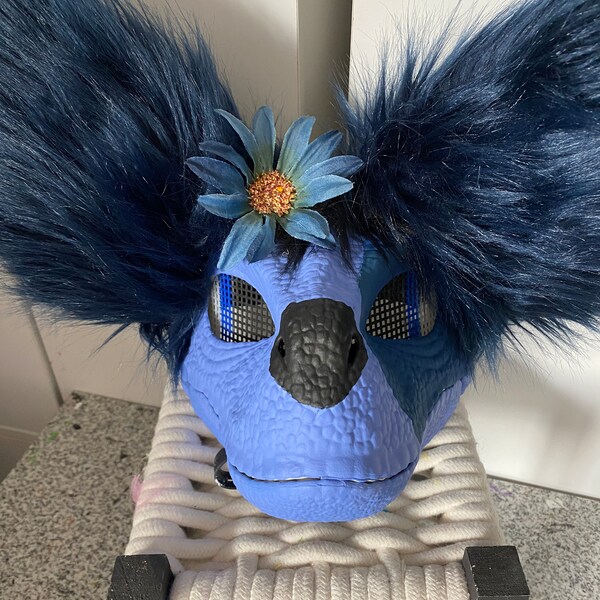 Raptor Furry Mask - Etsy UK