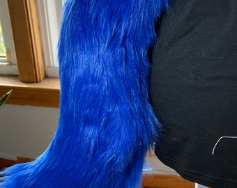 Blue Wolf Tail - Etsy