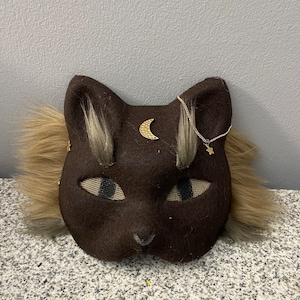 Therian Cat Mask - Moon & Stars - Etsy
