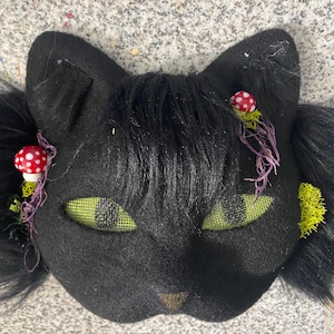 Therian Cat Mask X Mushrooms X - Etsy