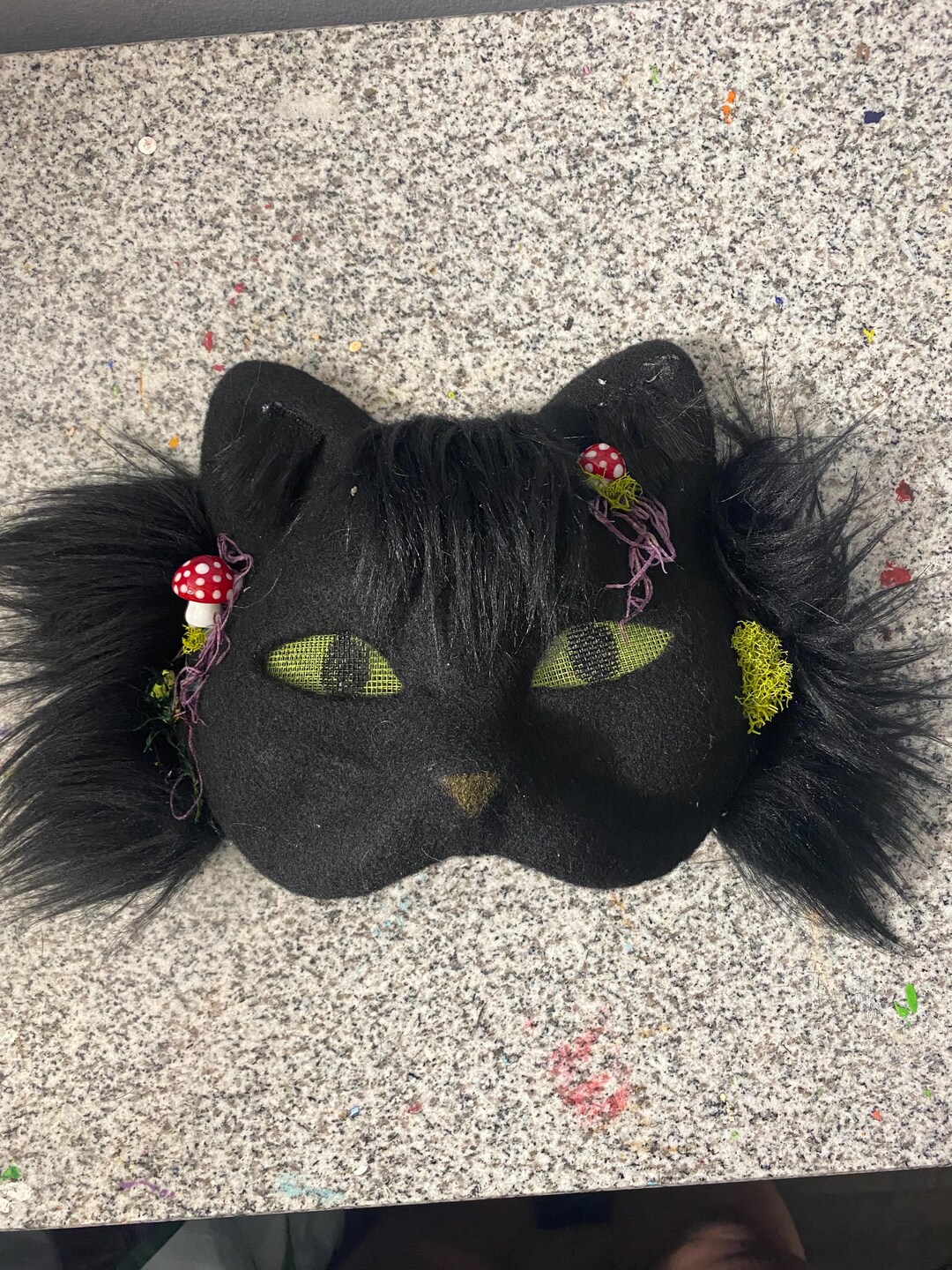 Therian Cat Mask X Mushrooms X - Etsy