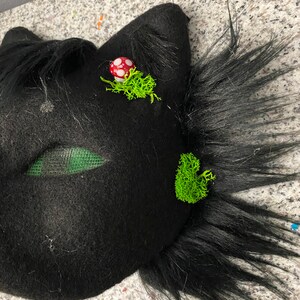 Therian Cat Mask - Mushrooms - Etsy