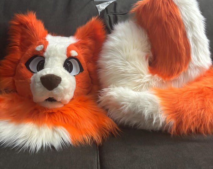 Bingo Partial Fursuit - Etsy