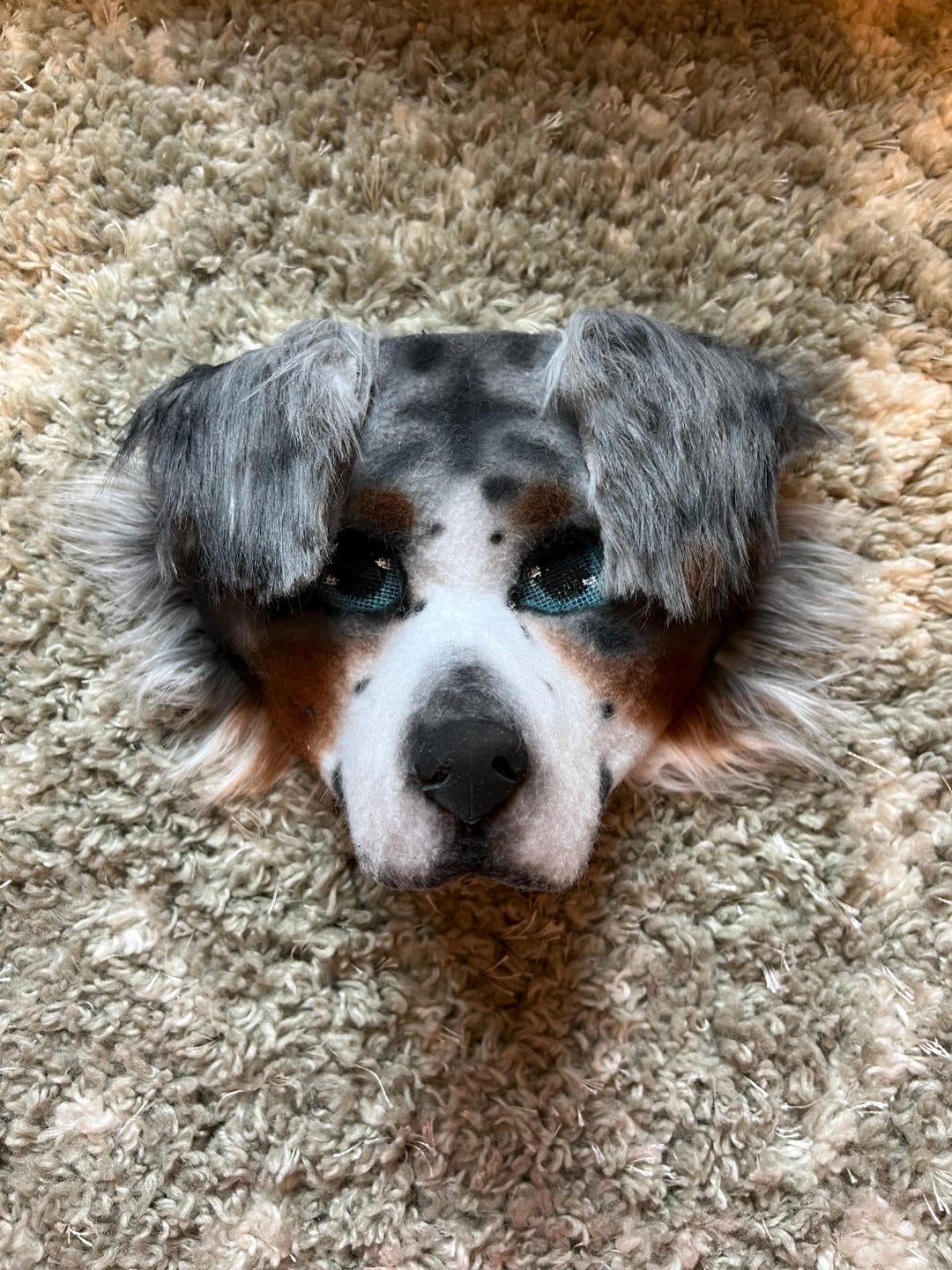 Australian Shepherd Therian Mask - Etsy