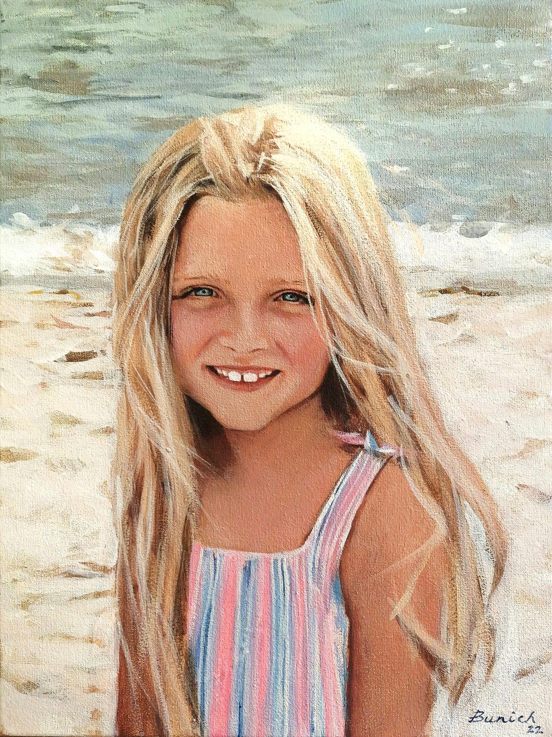 Handmade Oil Portrait From Your Photo, Custom Portrait by Photo ...